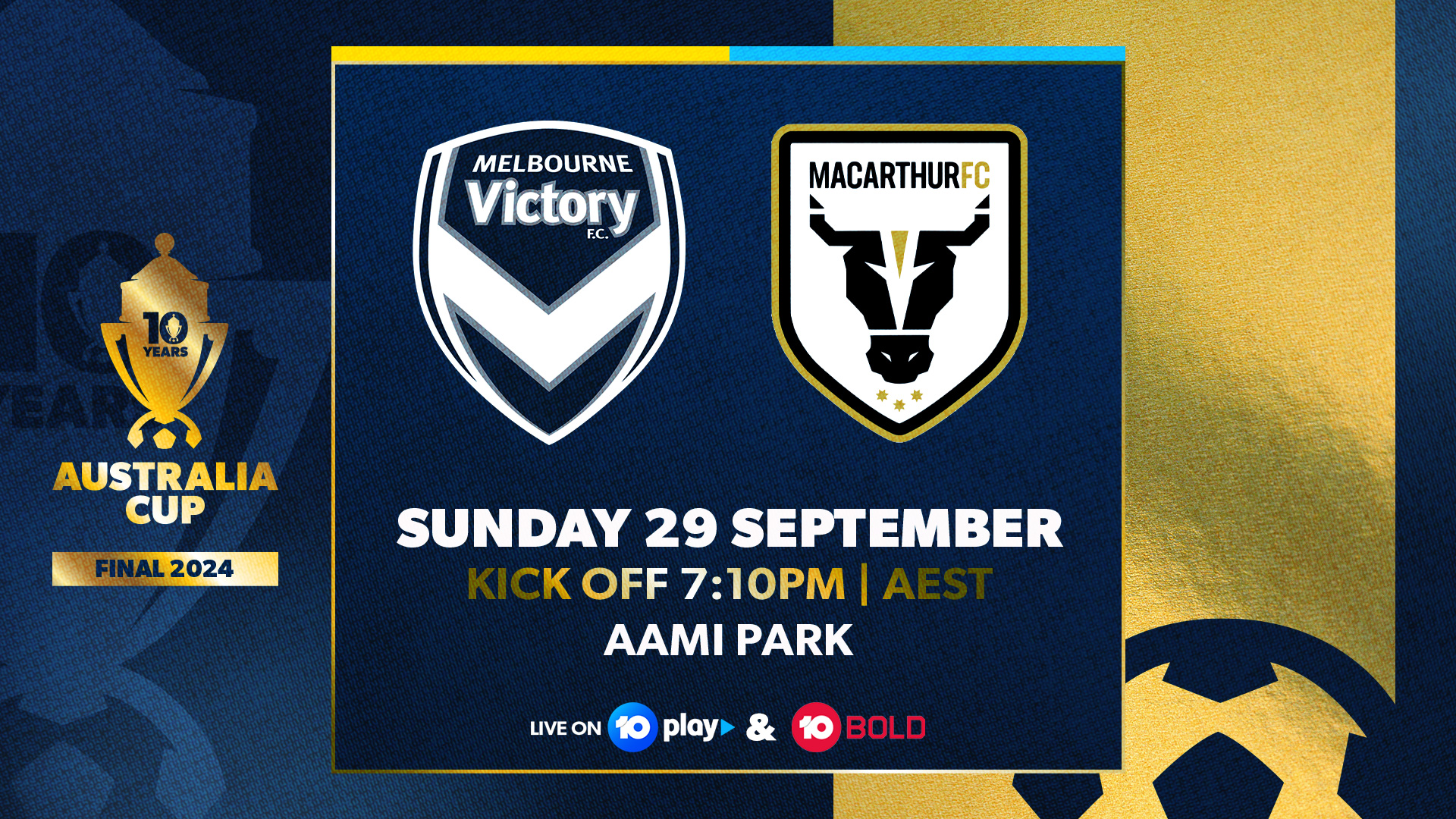 Australia Cup Final 2024 Preview | Melbourne Victory v Macarthur FC ...